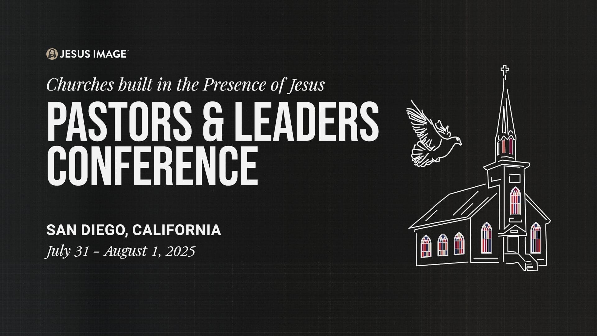 Pastors & Leaders Conference - Jesus Image