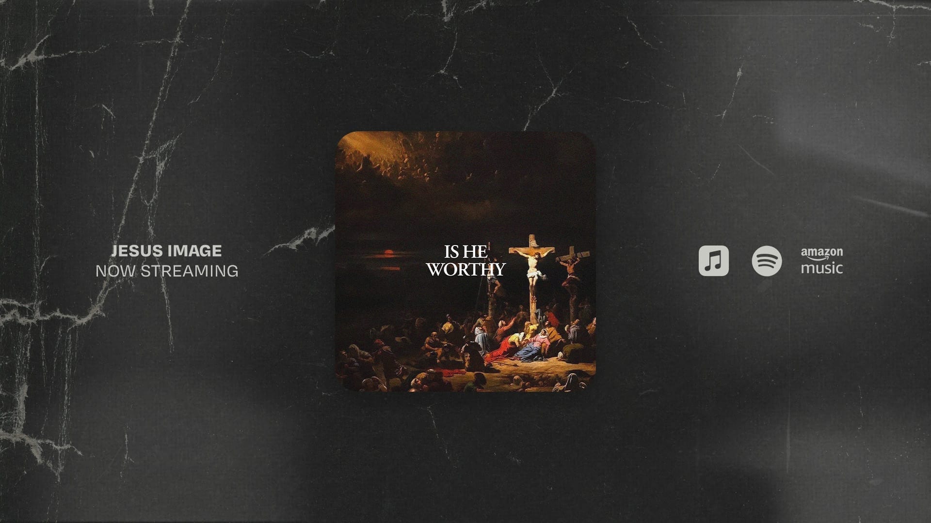 Is He Worthy - Jesus Image